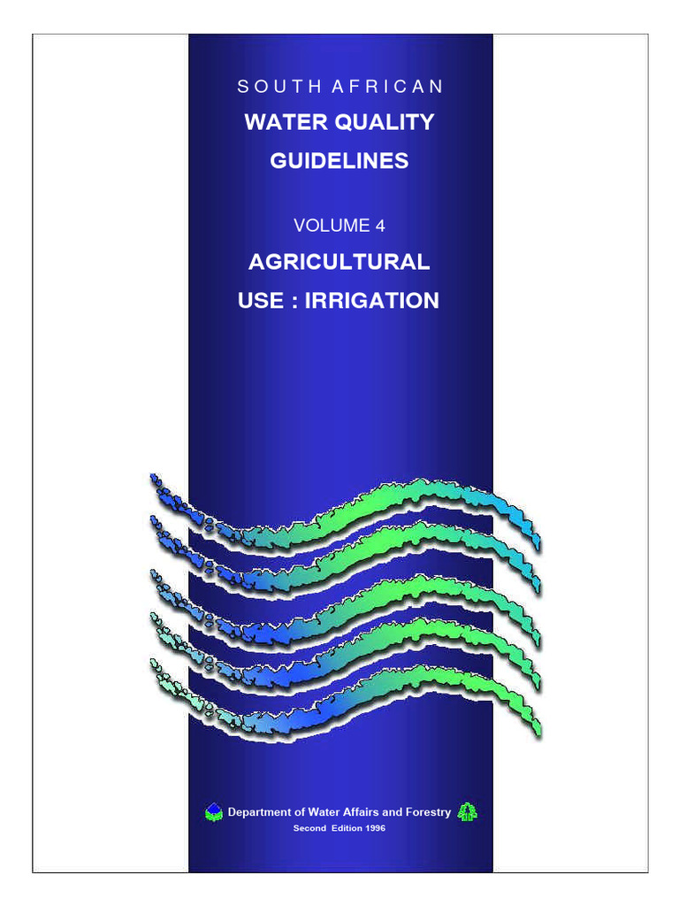 Water Quality Guidelines: South African | PDF | Water Quality | Water