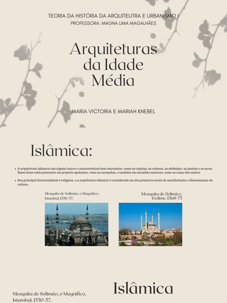 Arquitetura na Idade Média | PDF