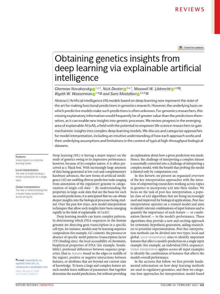 New01 Genetic Insights With Trans | PDF | Computers | Technology ...