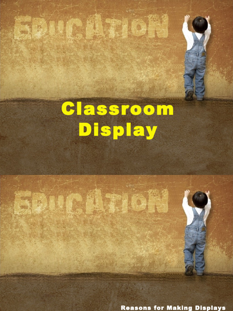 classroomdisplay-160914025233 | PDF | Classroom | Page Layout