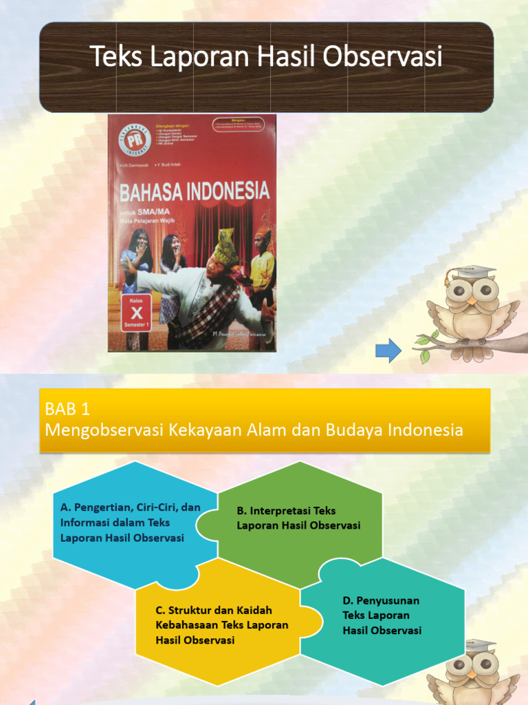 Materi Teks Laporan Hasil Observasi (LHO) | PDF | Seni & Disiplin Bahasa | Kajian Bahasa Asing