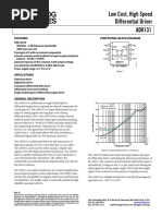 AD823 Scheme | PDF | Amplifier | Power Supply