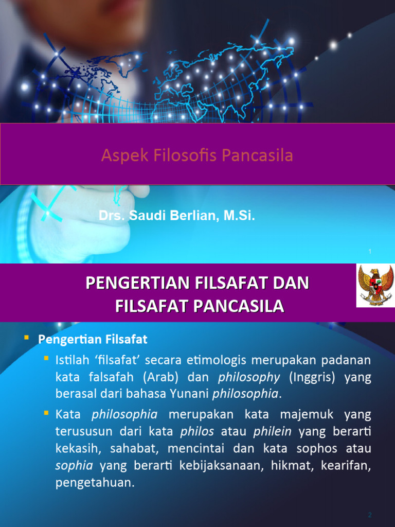 Pertemuan 3 Aspek Filosofis Pancasila | PDF