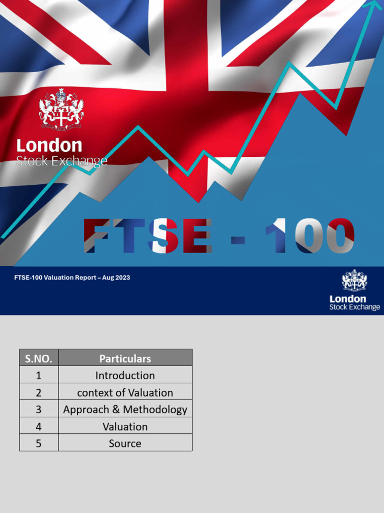 FTSE-100 Valuation Report | PDF