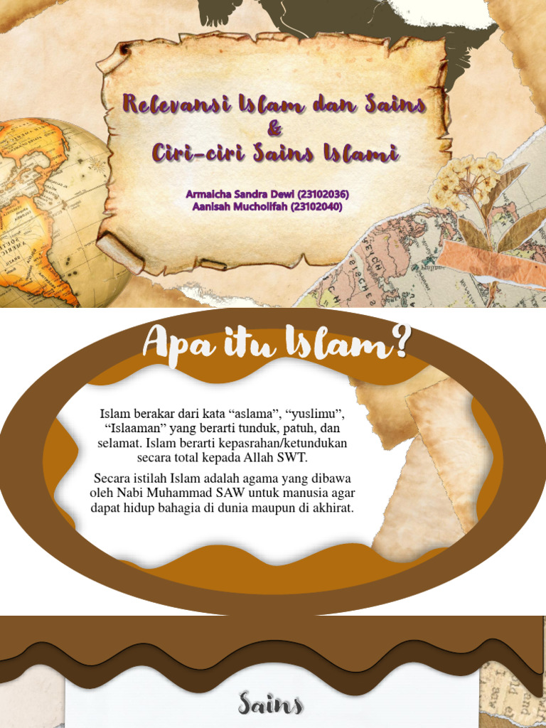 Ppt Islam & Sains Kel.3 | PDF