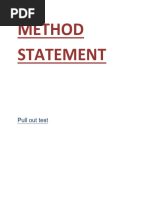 Standard Pull Out Test per ASTM E-488 | PDF | Anchor | Ultimate Tensile ...