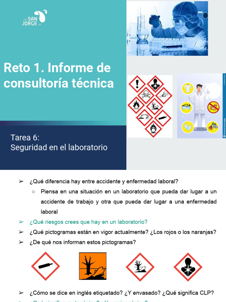 T6 Seguridad e Higiene en El Laboratorio | PDF | Laboratorios | Naturaleza