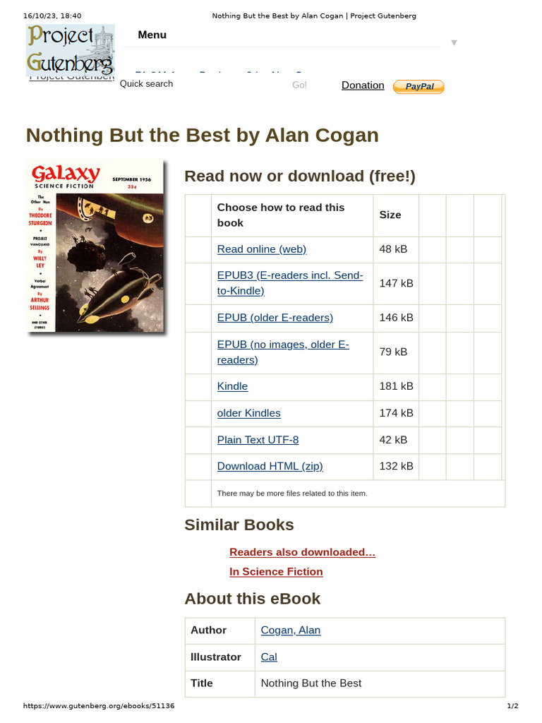 Nothing But The Best | PDF