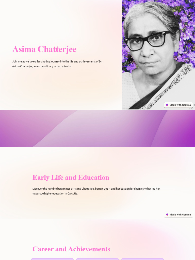 Asima Chatterjee | PDF