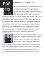 TOKOH ILMUWAN DAN PENEMU BIDANG FISIKA 50 Orang | PDF | Sains & Matematika