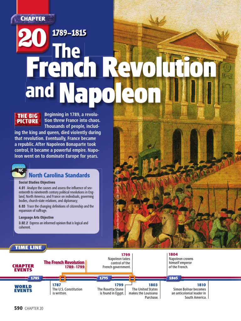 CH 20 The French Revolution and Napoleon | PDF | French Revolution | France