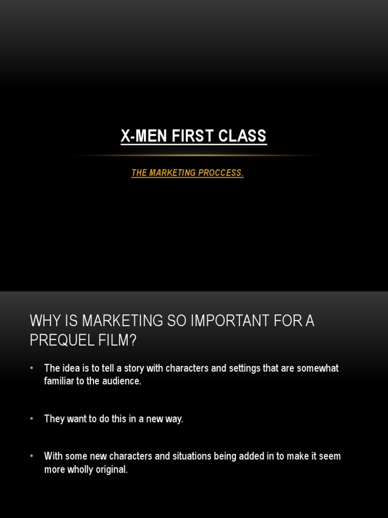 X-Men First Class Marketing | PDF | Facebook | Leisure