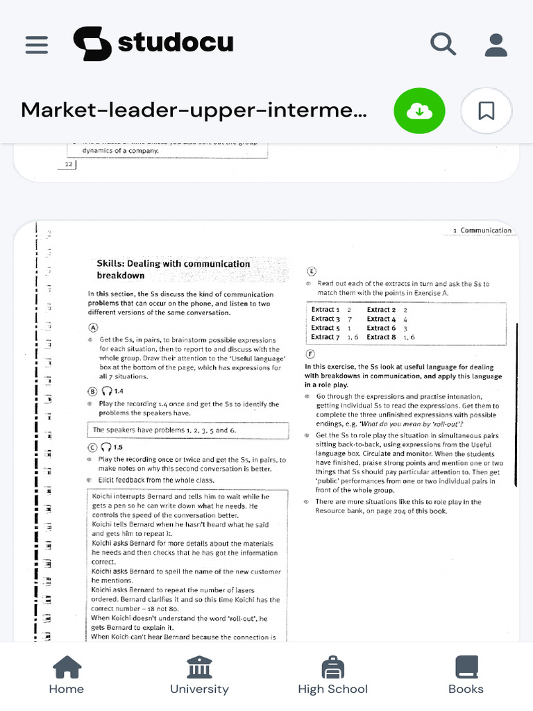 Market Leader Upper Intermediate Teachers Book Compress Business ...
