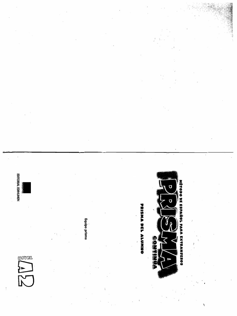 Prisma Continua, Prismo Del Alumno, Equipo Prisma | PDF