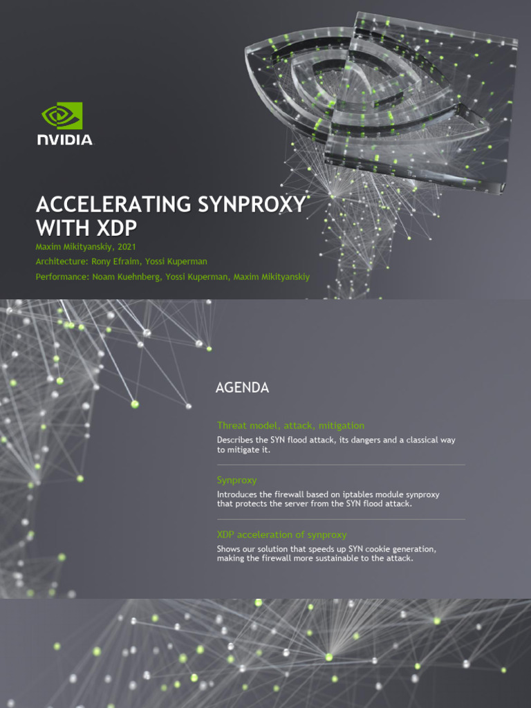 Netdev 0x15 Accelerating Synproxy With XDP | PDF | Transmission Control ...