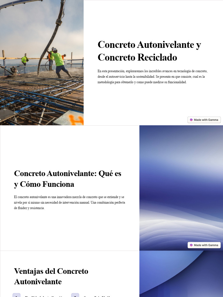 Beneficios del Concreto Reciclado | PDF | Hormigón | Reciclaje