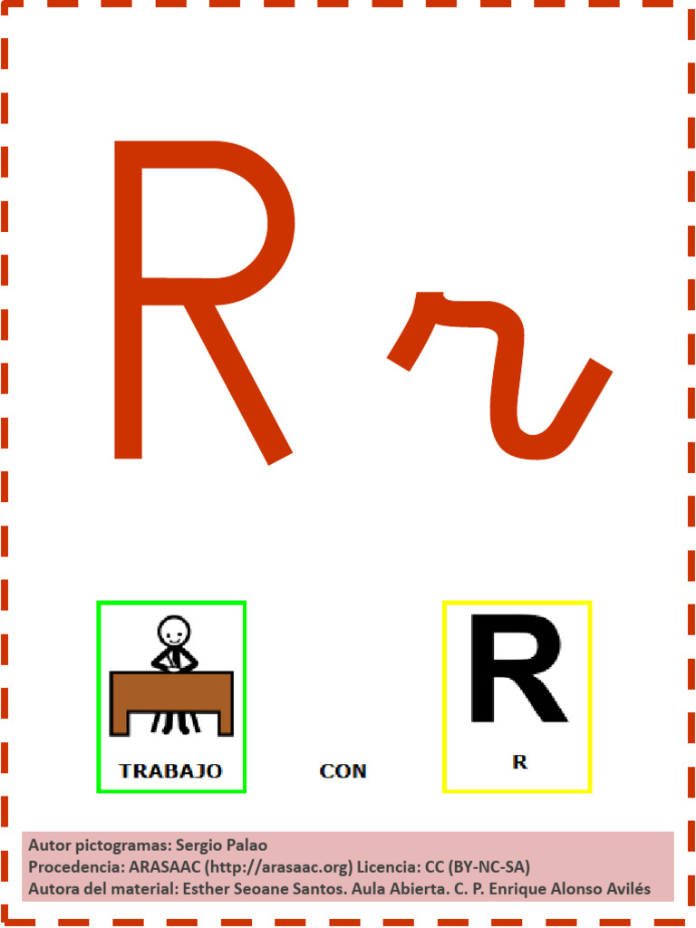 Fichas R | PDF | Ortografía | La lingüística aplicada