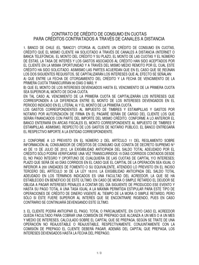 Contrato Generico | PDF
