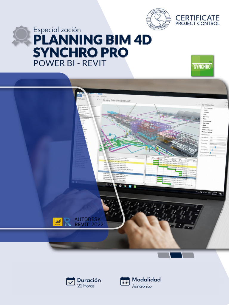 Especialización en BIM 4D y Synchro Pro | PDF | Autodesk Revit