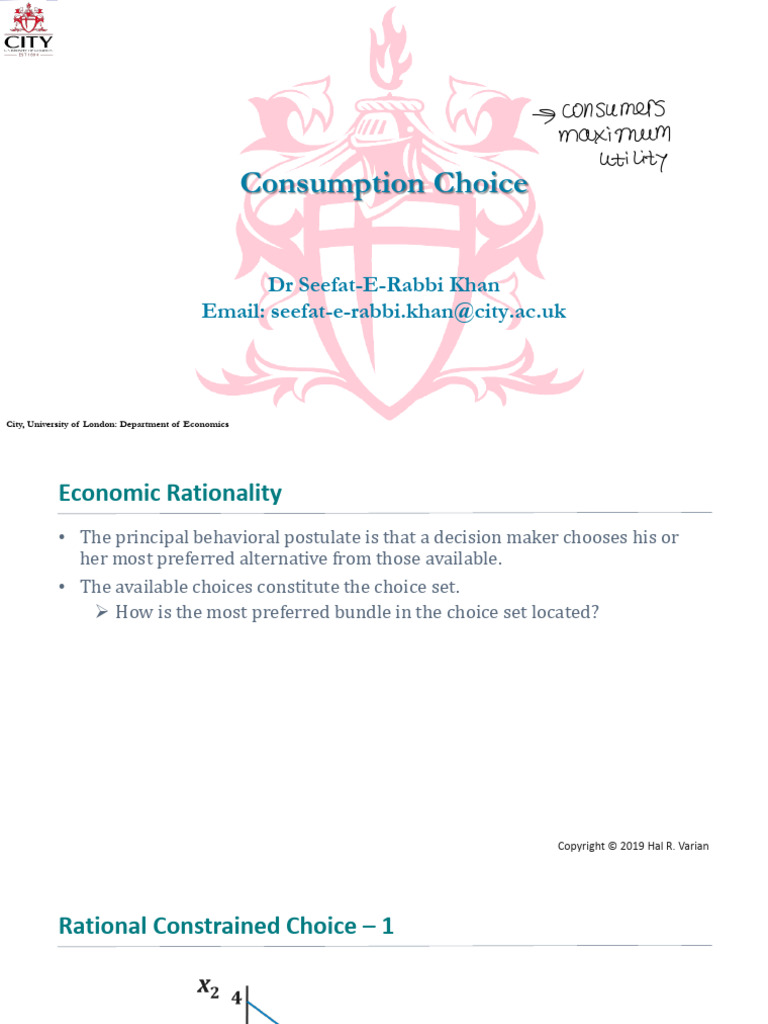 Lecture 3 | PDF | Utility | Business Economics