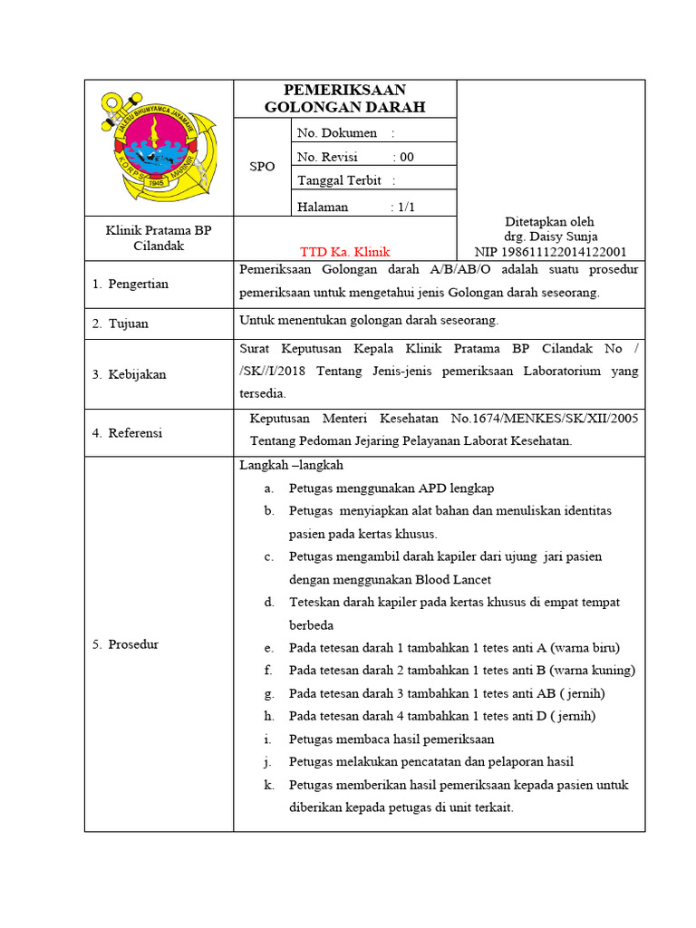 Format Spo Goldar | PDF