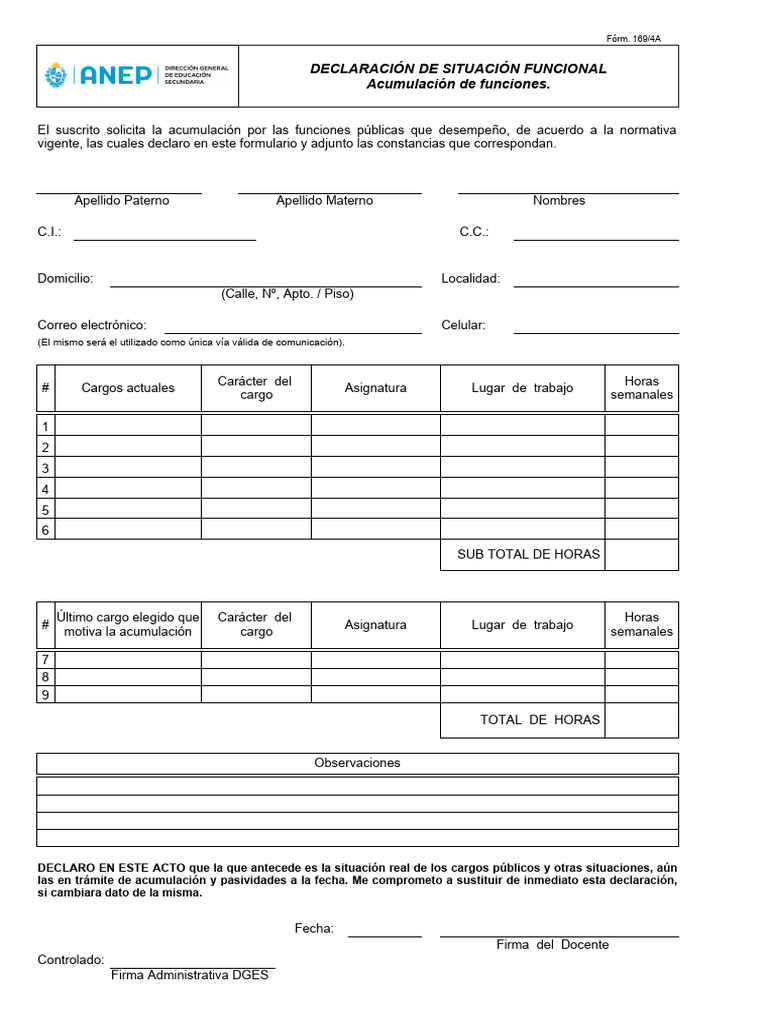 Formula 169 A4 | PDF