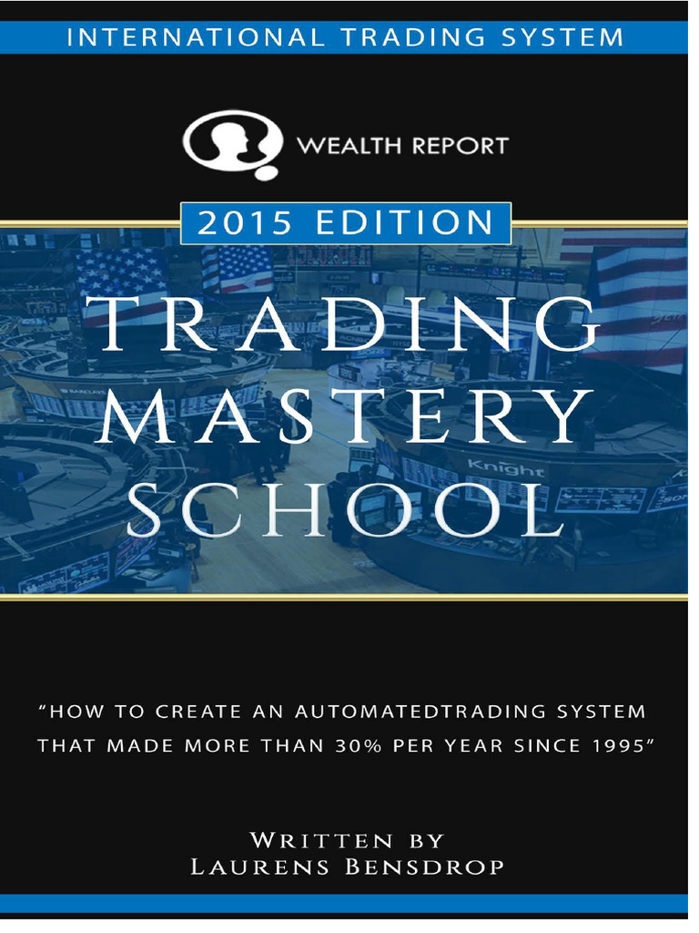 Trading Mastery School 2 - Laurens Bensdorp | PDF | Algorithmic Trading | Hedge (Finance)