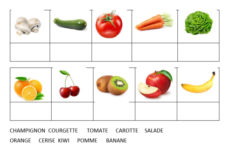 LECTURE GLOBALE FRUITS LEGUMES | PDF