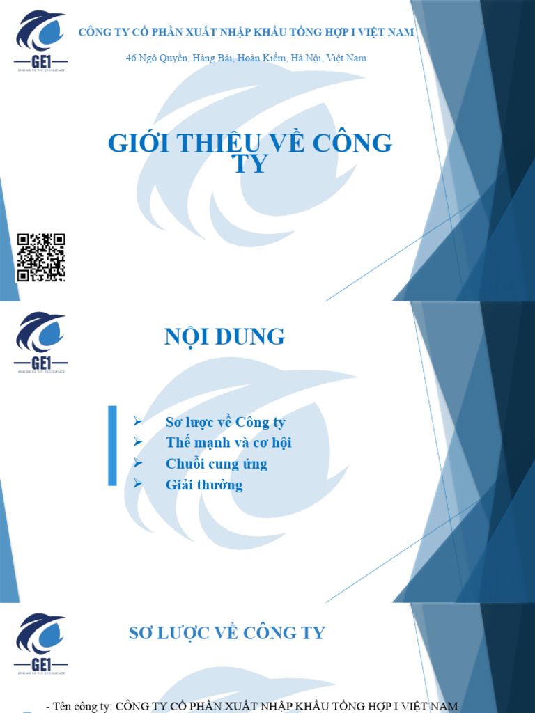 2.7. Công Ty XNK T NG H P 1 - VN | PDF