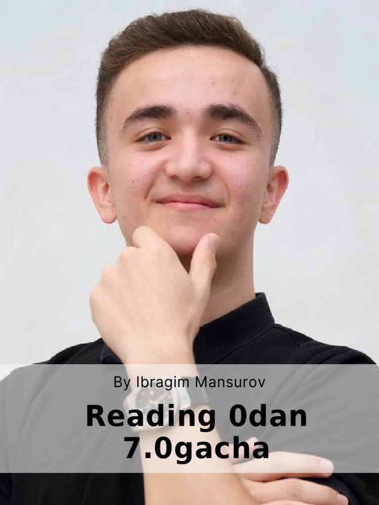 Reading 0dan 7.0gacha by Ibragim Mansurov | PDF | Standardized Tests ...