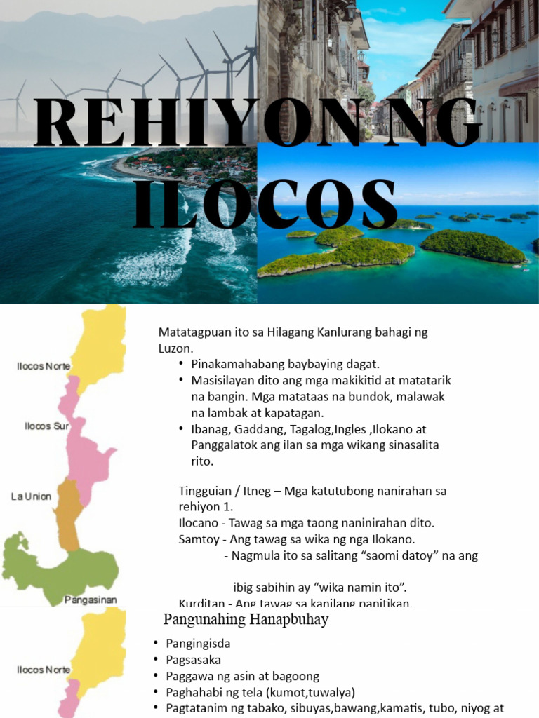 Rehiyon 1 (Major 8) | PDF