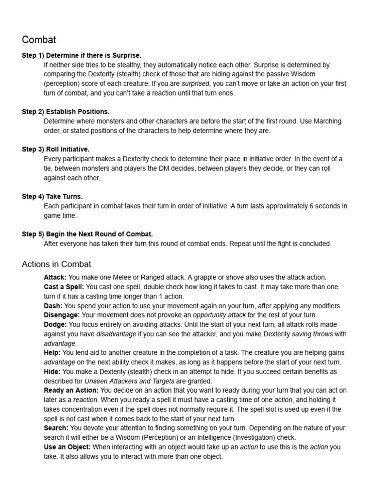 Combat | PDF | Armour | Grappling