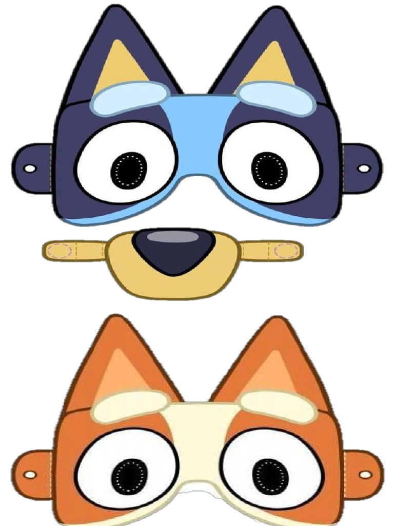 Antifaz Bluey | PDF