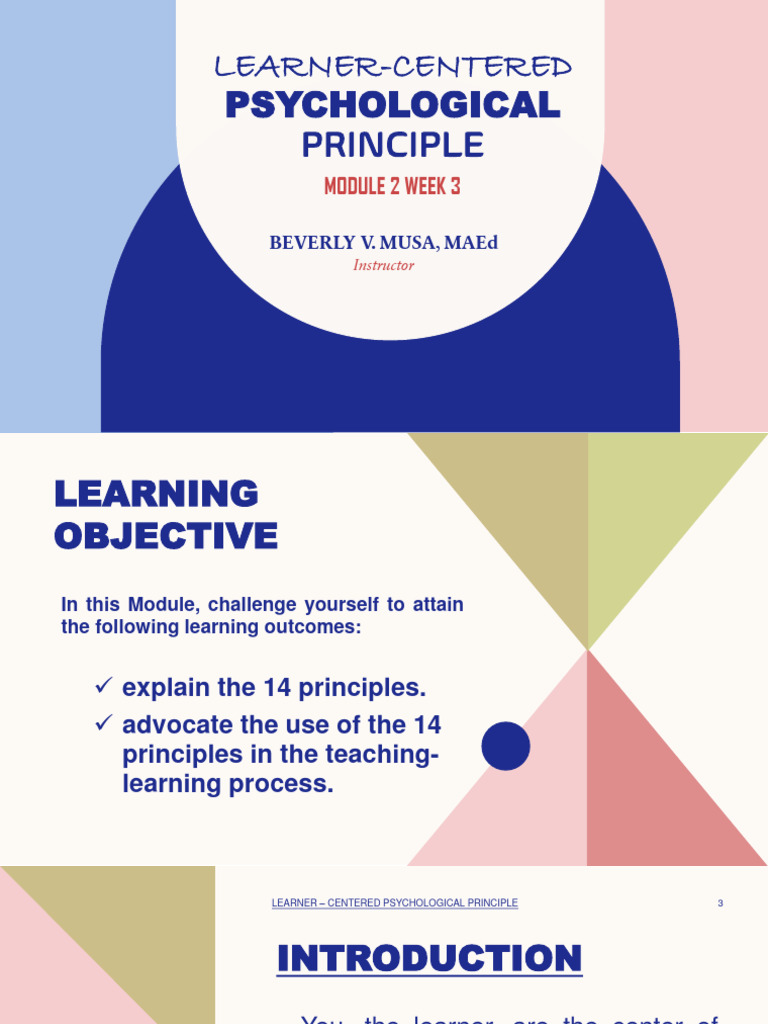 PCK 1 Module 2 Week 3 LCP | PDF | Learning | Educational Assessment