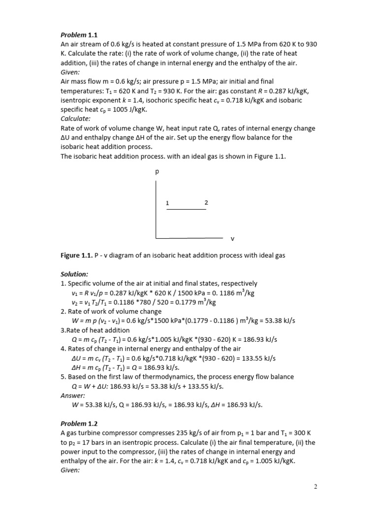 Sample For Solution Manual Advanced Energy Systems 2nd Edition By Khartchenko Pdf
