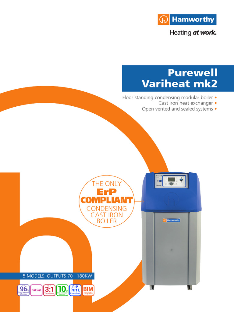 500002698-f-purewell-variheat-mk2-web | PDF | Power Supply | Boiler
