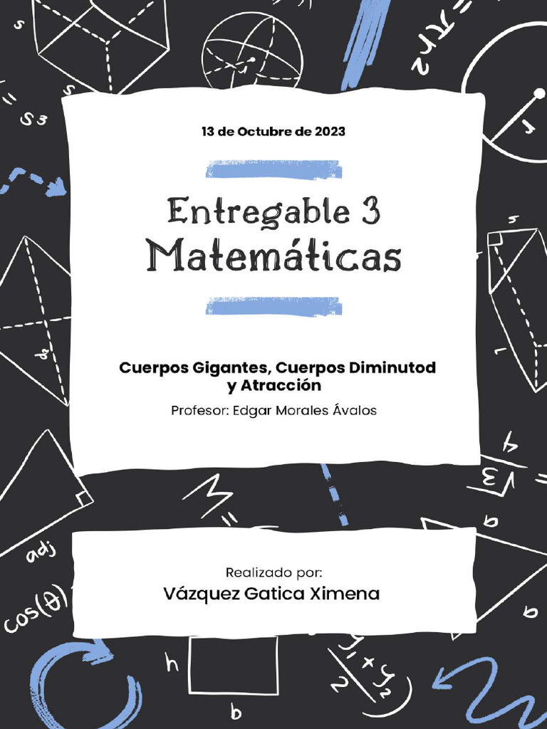 Entregable 3-Matemáticas 2 | PDF