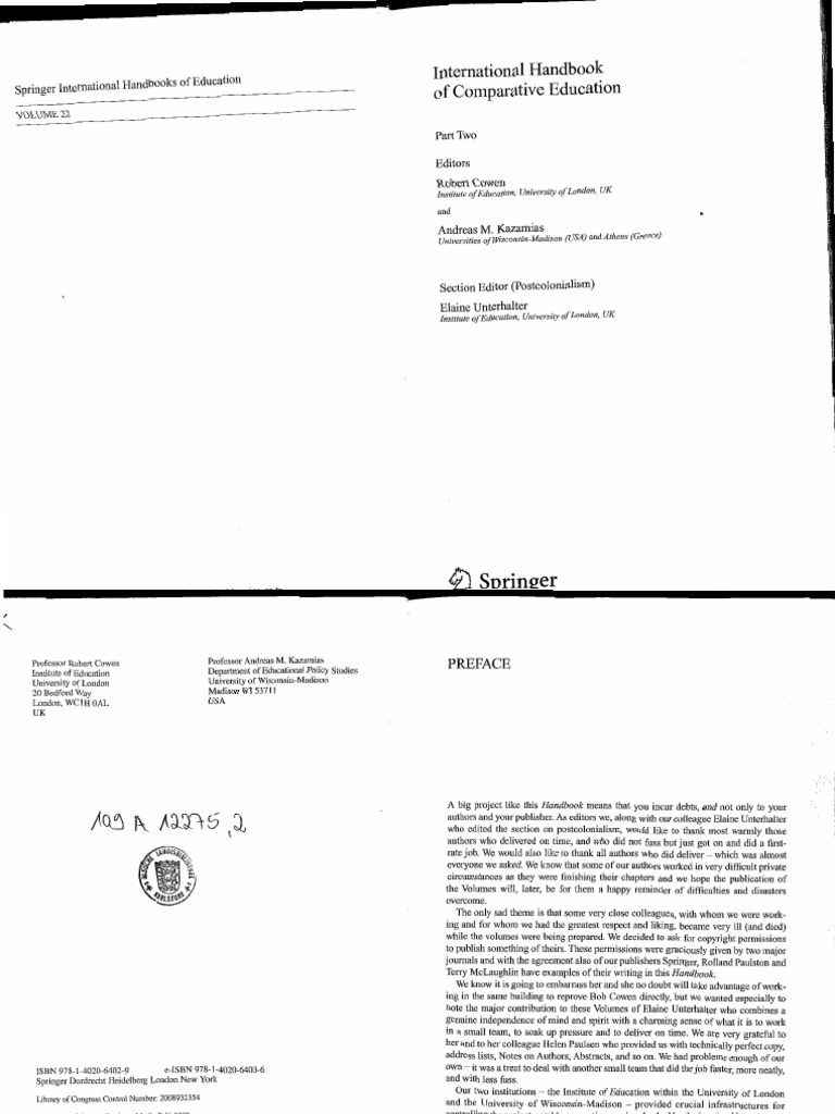 Dale, Robertson Susan L. 2009 - Beyond Methodological 'Isms' in ...