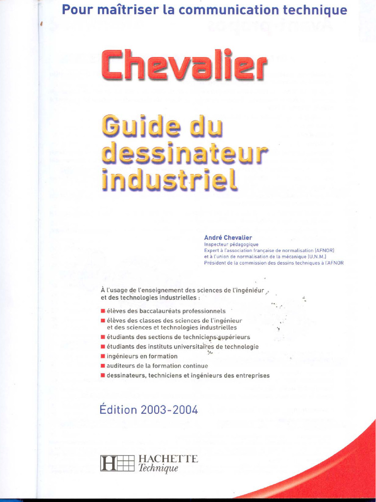 Guide Du Dessinateur Industriel | PDF