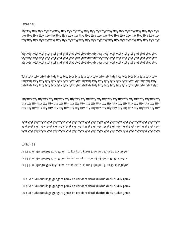 Latihan Tanggal 25 (Ridho Asa K) | PDF