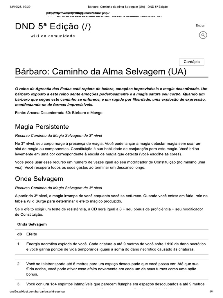 Caminho Da Alma Selvagem | PDF