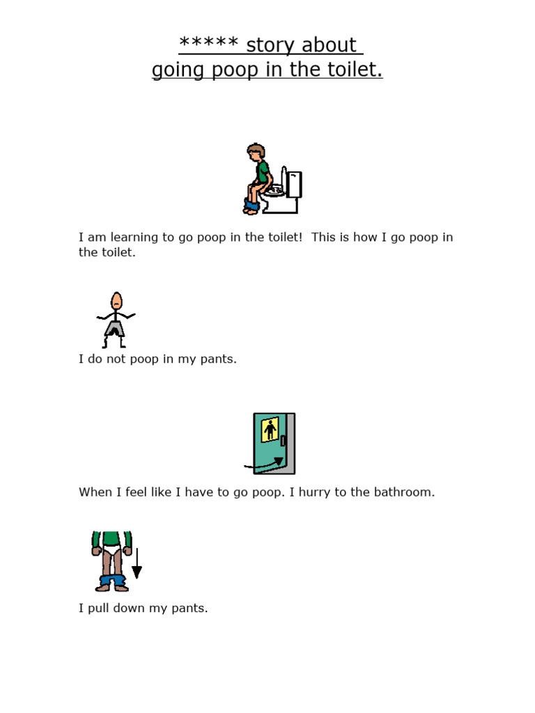 Going Poop Social Story | PDF