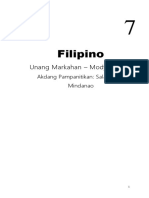 Grade 7 Filipino - MODULE 1 To 4 | PDF