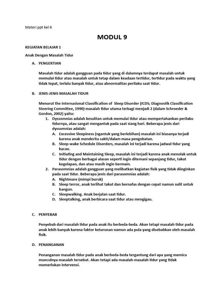 Materi PPT Kel 6 | PDF