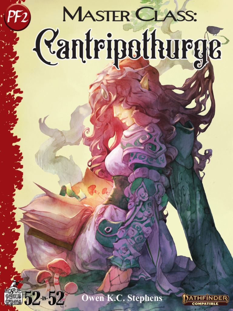 RGG - 52in52 18 Master Class Cantripothurge PF2e | Download Free PDF | Role Playing Games ...