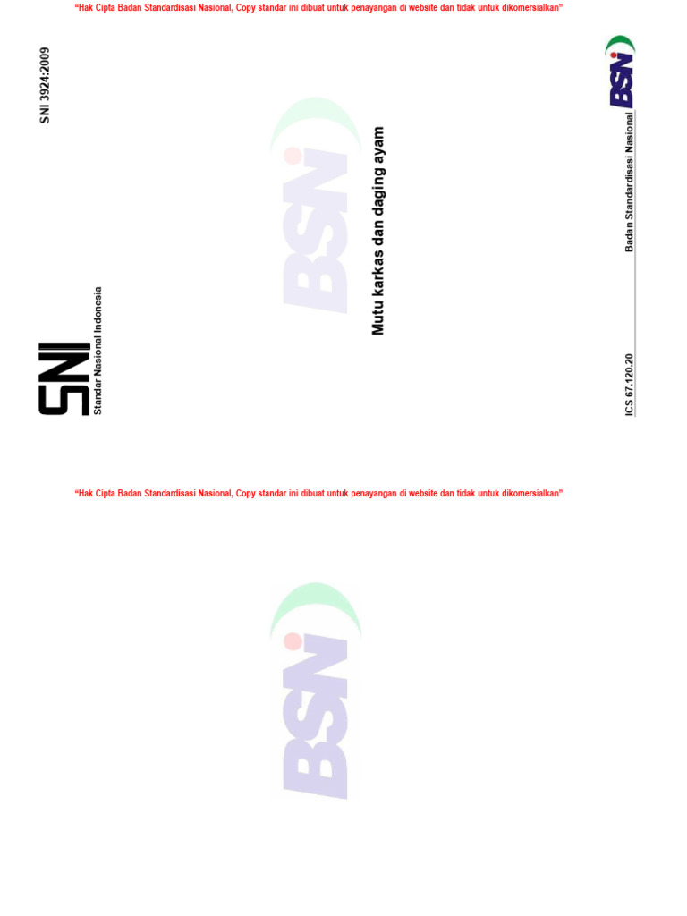 SNI_daging_ayam_karkas | PDF