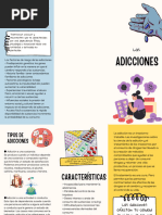 Tríptico - Prevención de Adicciones | PDF | Drogas | Depresión (estado de ánimo)