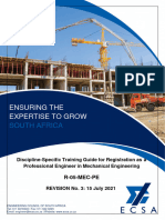 ECSA - Qualification Standard For Bachelor of Science in Engineering - Bachelor of Engineering ...