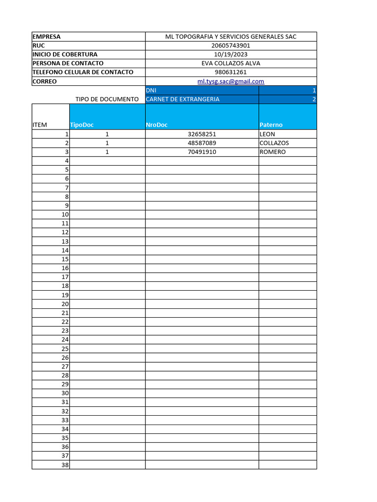 Plantilla Para Cotizar | PDF