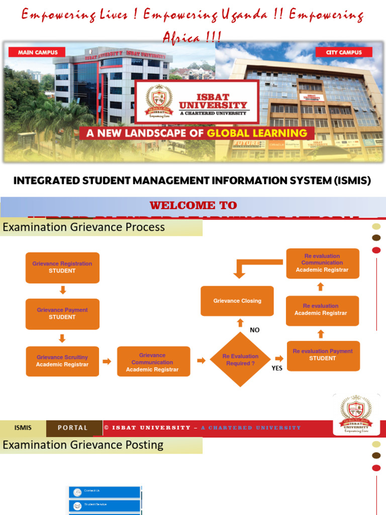 ISMIS - Tutorial Exam Grivance | PDF